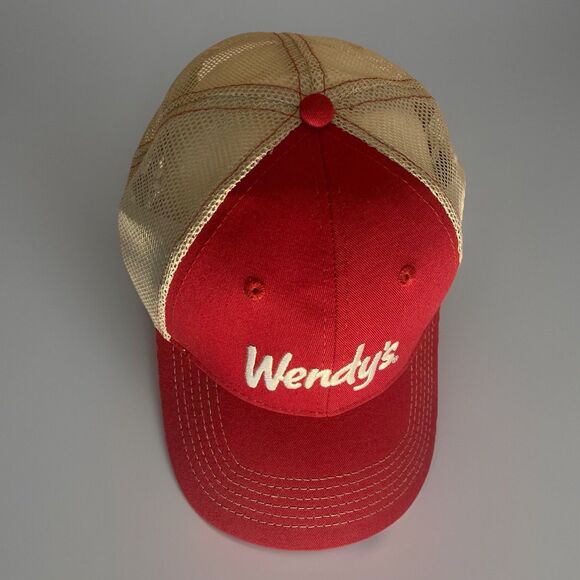 Unbranded | Accessories | Wendys Employee Work Uniform Red Adjustable ...